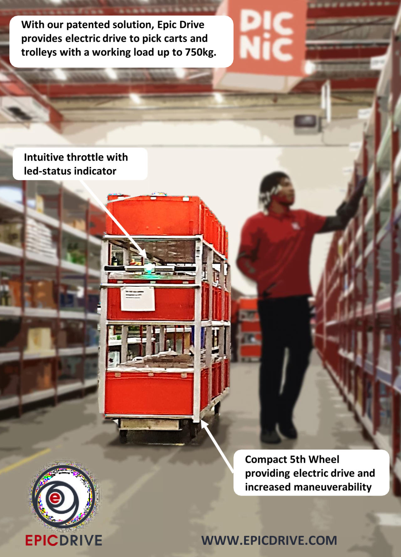 Epic Drive Picking Carts | Epic Drive